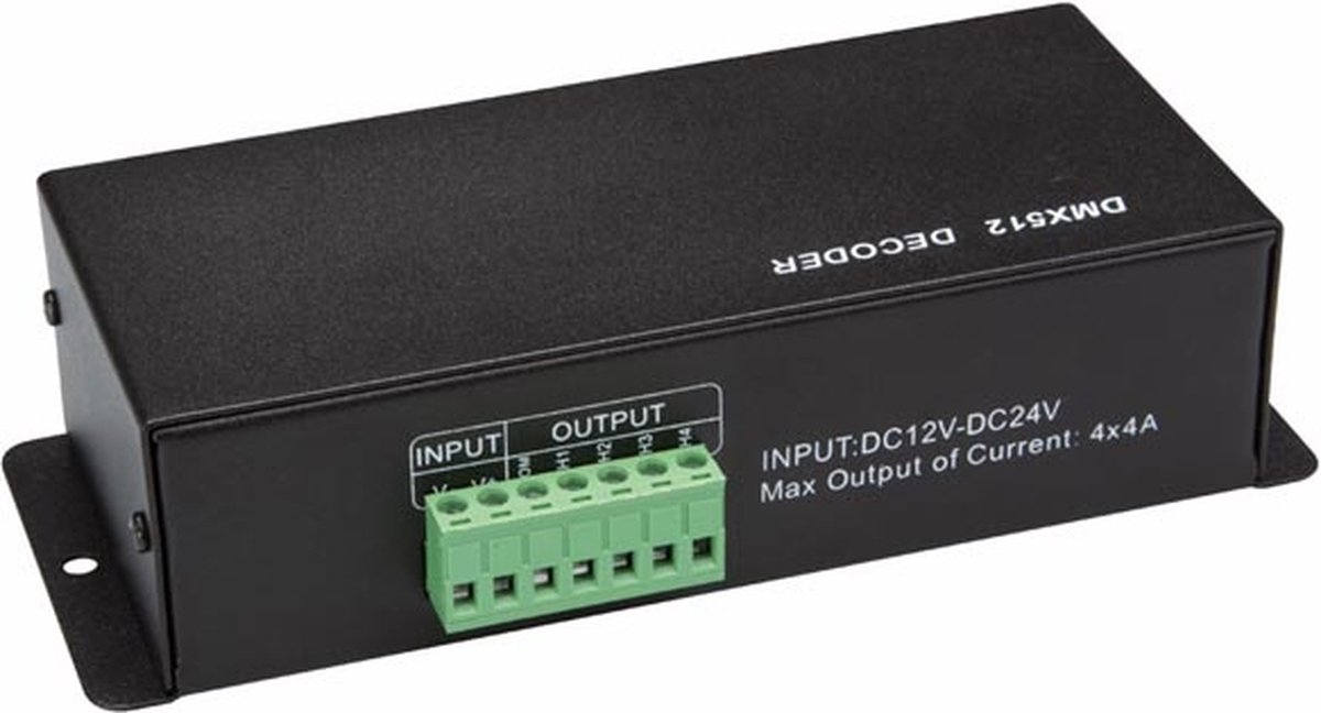Dmx-Controller Voor Ledstrips - 4 Kanalen | bol.com