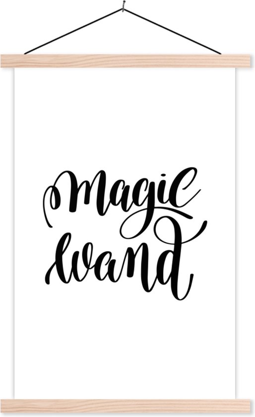 Posterhanger incl. Poster - Schoolplaat - Magic wand - Quotes ...