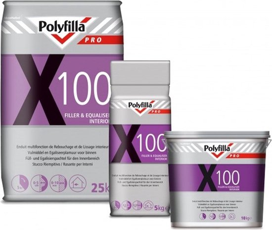 Polyfilla Pro X100 10Kg | bol.com