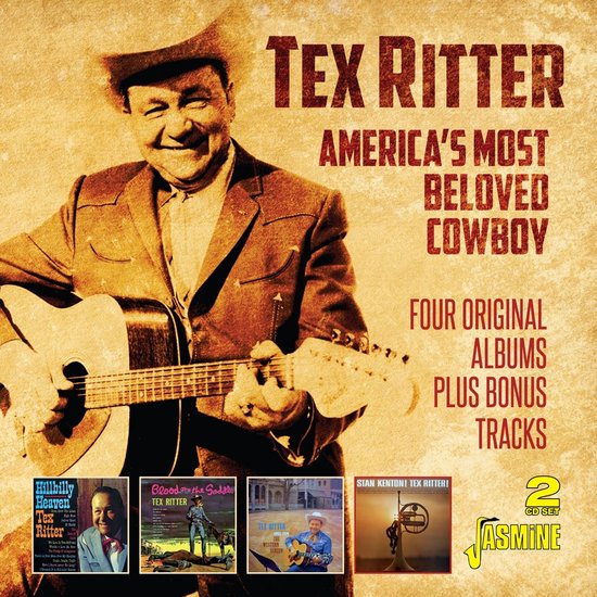 Tex Ritter - America's Most Beloved Cowboy. Four Original Album (2 CD ...
