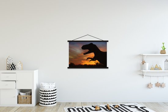 Posterhanger incl. Poster 90x60 cm - Schoolplaat - Silhouet ...