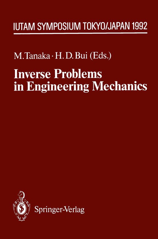 Inverse Problems in Engineering Mechanics | 9783642524417 | Boeken | bol