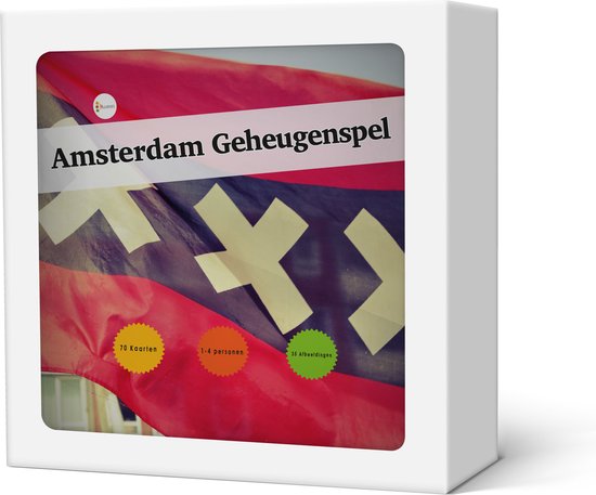 Amsterdam Memo geheugen kaartspel - Amsterdams spel - Amsterdam Memo ...