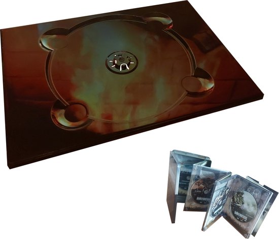 Zwarte DVD tray voor Filmbox Moviebox - 6 Stuks | bol