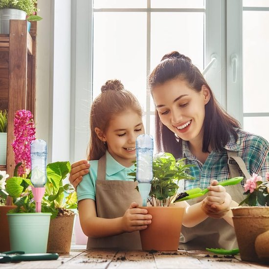Automatische bewatering, 12-delig verstelbaar irrigatiesysteem tuin met ...