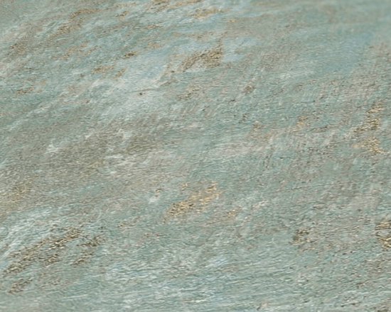 METALLIC BEHANG | Industrieel - Brons Blauw Grijs Groen - Livingwalls ...