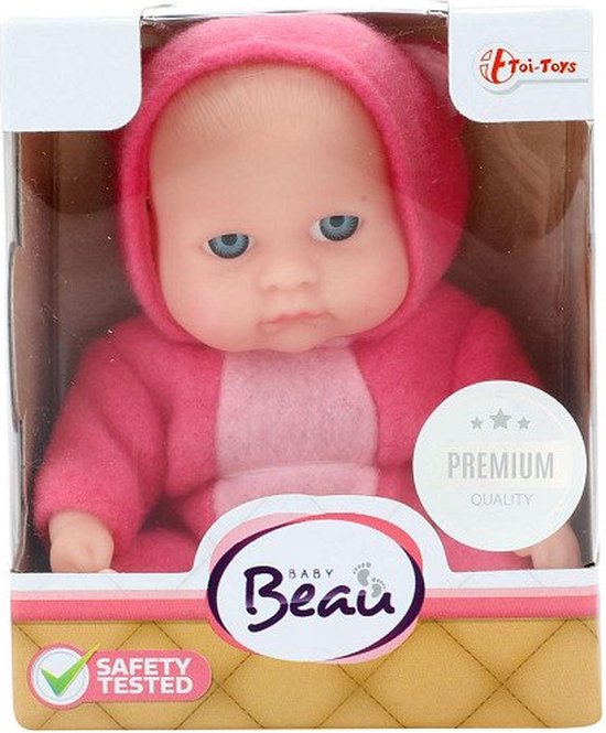 Baby Beau Babypopje met Slaapmuts | bol