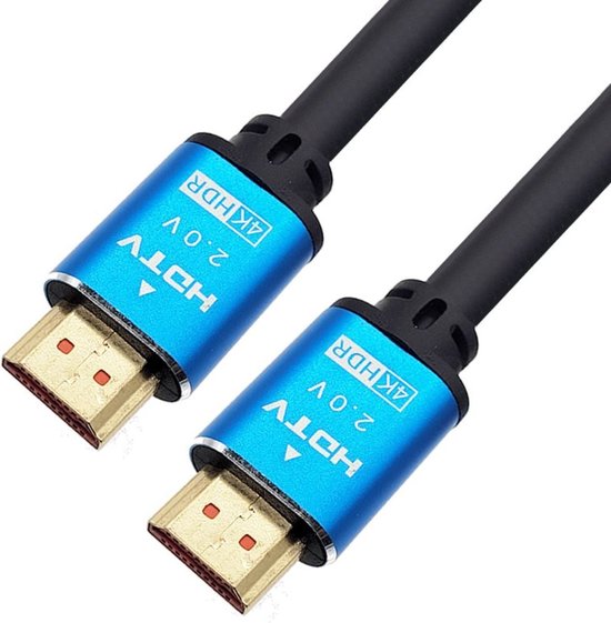 HDMI Kabel 4K - 1 Meter - HDMI Kabel 2.0 - Ultra HD 4Kx2K - HDMI naar ...