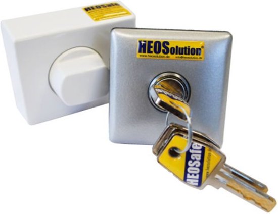 HEOSafe Buitenslot 1 Stuks Grijs Heosafe 1958 G slot voor Camper ...