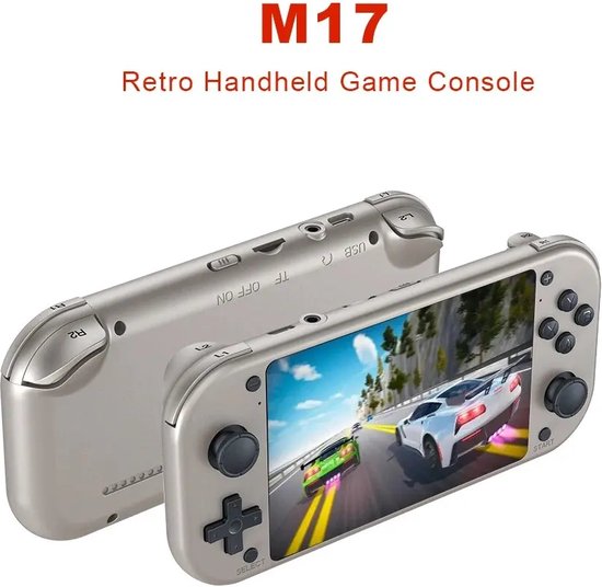 BOYHOM M17 Retro Handheld Spelconsole - Open Source Systeem - Draagbare ...