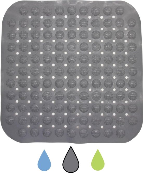 Douchemat, antislip, 47 x 47 cm, douchemat, antislip, vierkant, badmat ...