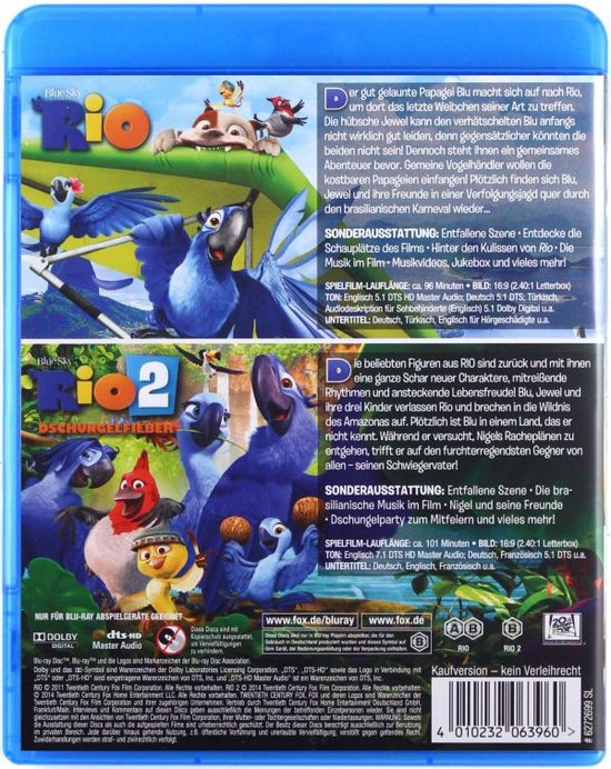 Rhymer, D: Rio 1&2, Don Rhymer | 4010232063960 | Boeken | bol