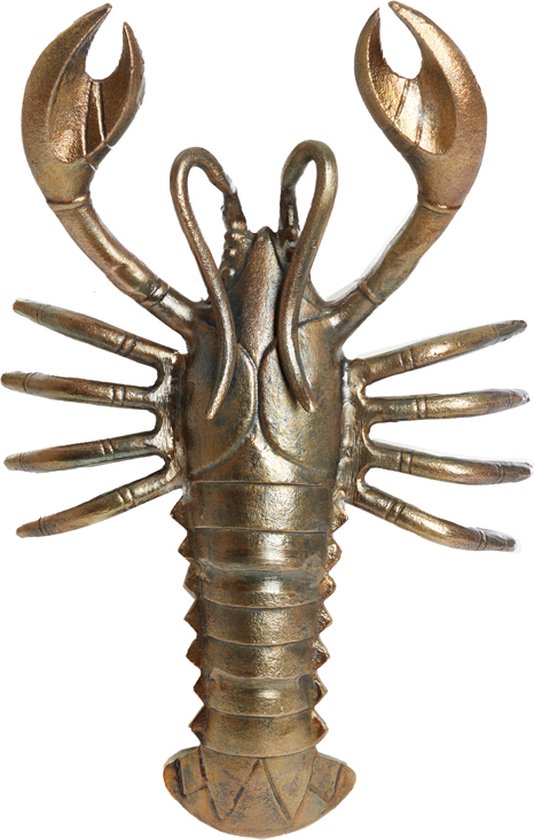 Light & Living - Ornament LOBSTER - 50x32x15cm - Brons | bol