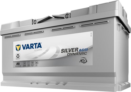 Varta A5 (G14) Silver Dynamic AGM XEV Ready 12V 95Ah 850A Auto-accu | bol