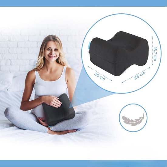 Kniekussen Voor In Bed - Houding Correctie - Kussen Benen - Kniekussen ...