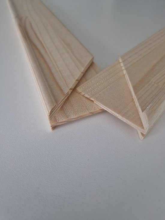 Spielatten-Opspanlatten voor schildercanvas brede Spielat 65mm 80x90cm ...
