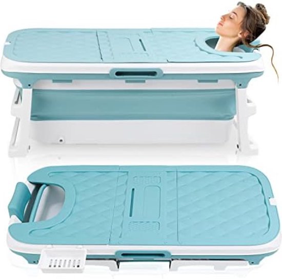 Inklapbaar Bad - Opvouwbaar Ligbad - 132x60x50cm | bol