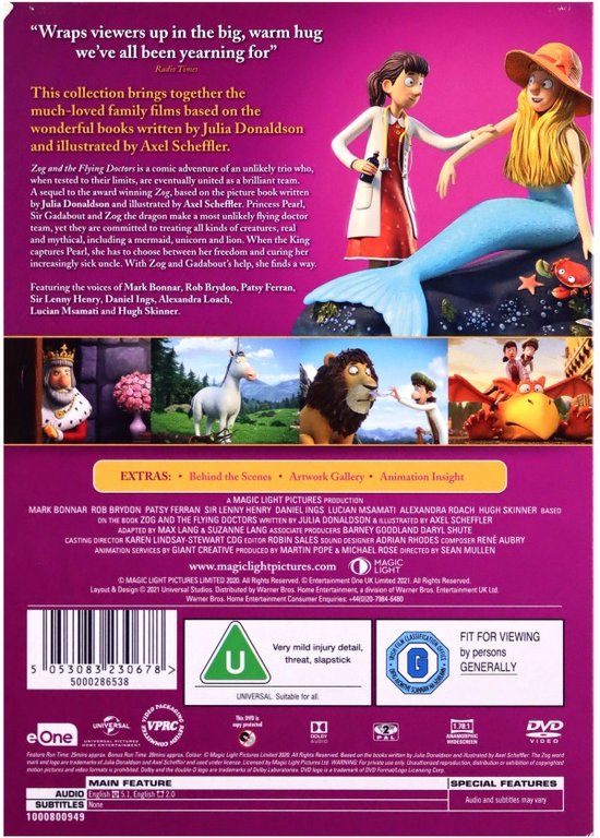 Zog And The Flying Doctors (DVD) (Dvd), Patsy Ferran | Dvd's | bol