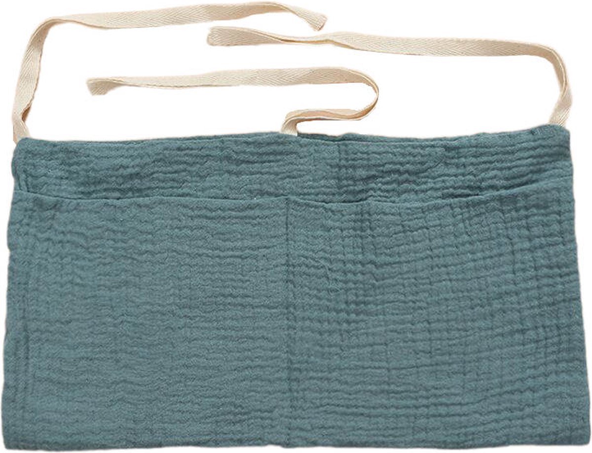 2 stuks - Baby Boxzak Organiser - Hydrofiele boxopbergtas - Blauwe Mix ...