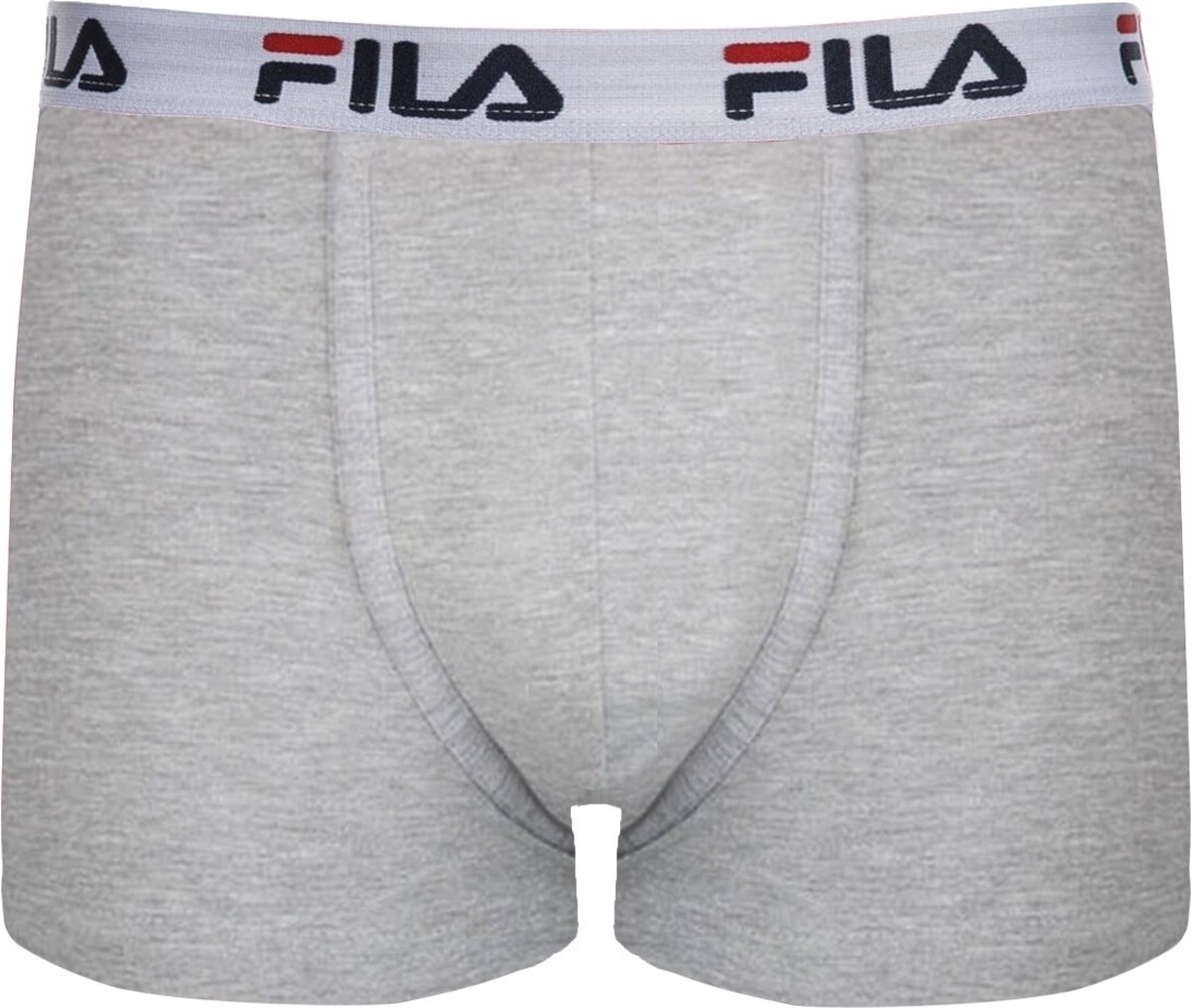Fila - Boxer 1P - Grijze Boxershort - S - Grijs | bol