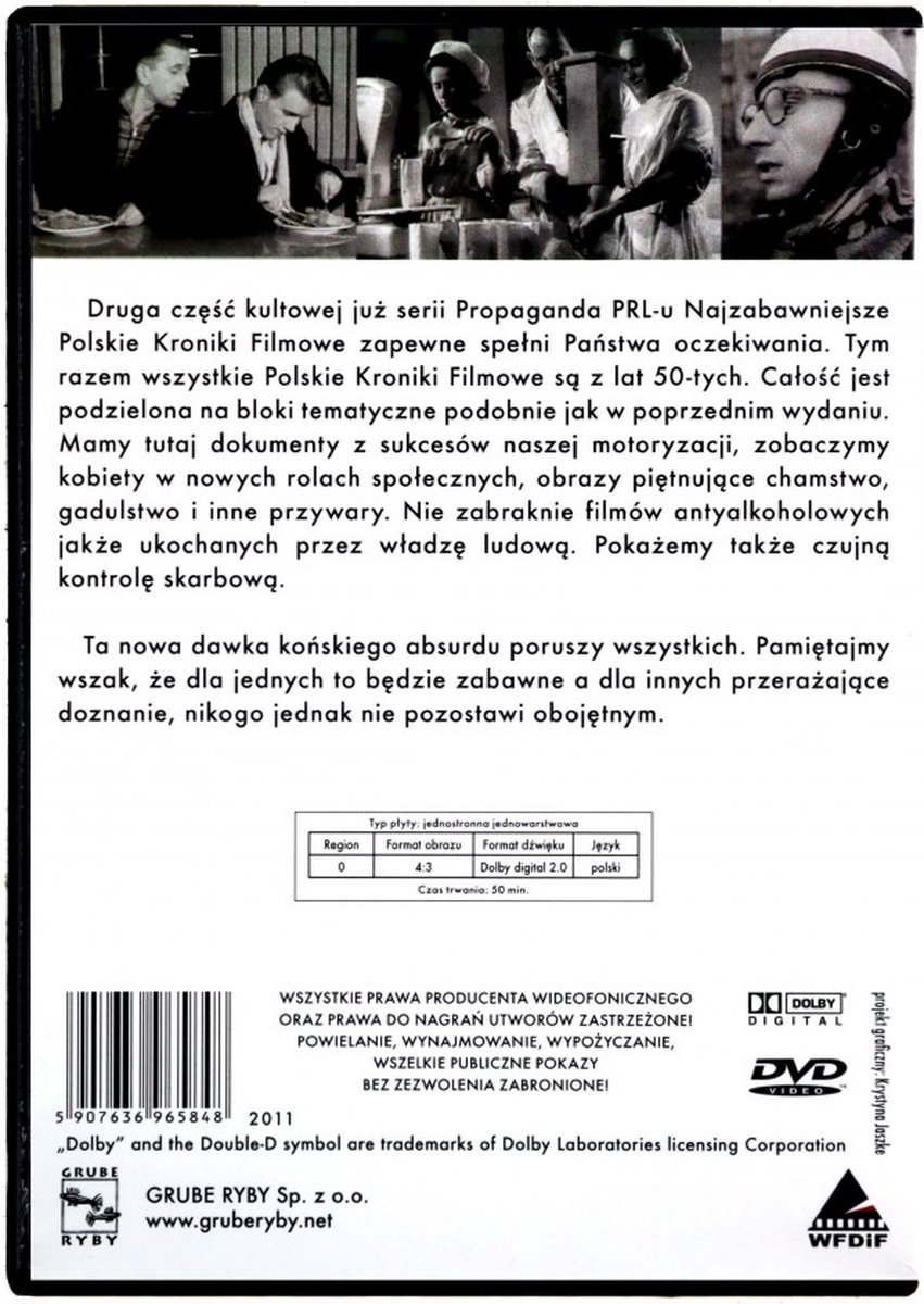 Propaganda PRL-u: Najzabawniejsze Polskie Kroniki Filmowe. Lata 50-te [DVD] (Dvd),... | bol