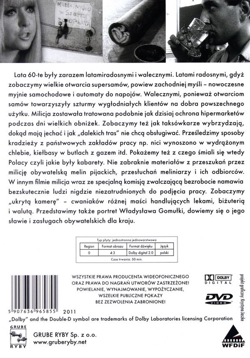 Najzabawniejsze Polskie Kroniki Filmowe. Lata 60-te 1 [DVD] (Dvd), Oliver Bodart | Dvd's | bol