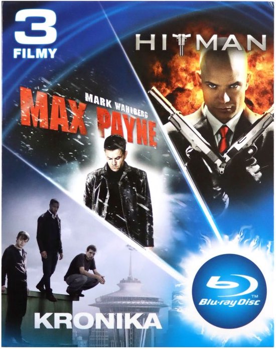 Kronika / Max Payne / Hitman [BOX] [3Blu-Ray] (Blu-ray), Anatoli Nechev ...