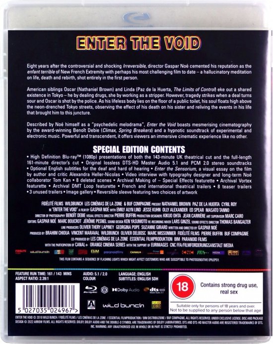 Enter the Void [Blu-Ray] (Blu-ray), Olly Alexander | Dvd's | bol