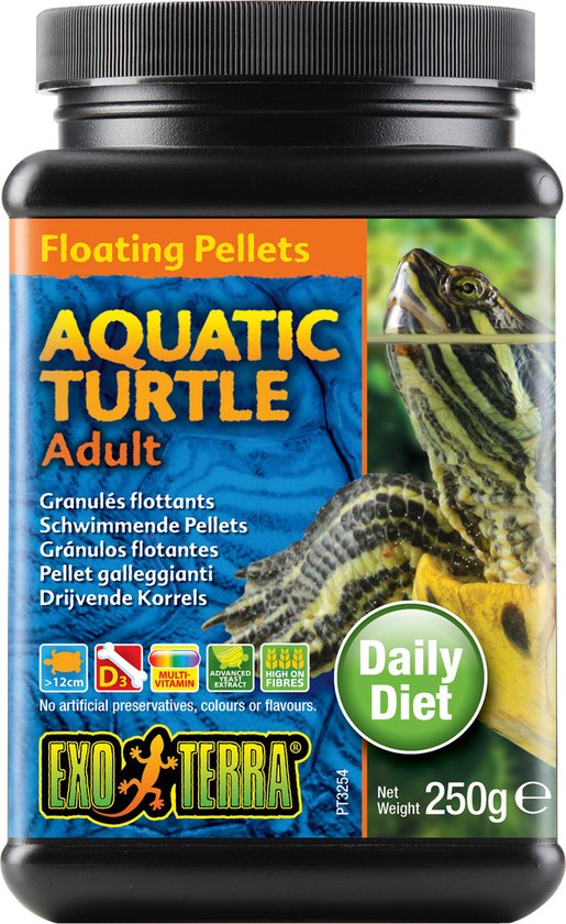 Exo Terra Aquitic Turtle Adult - 250 g | bol