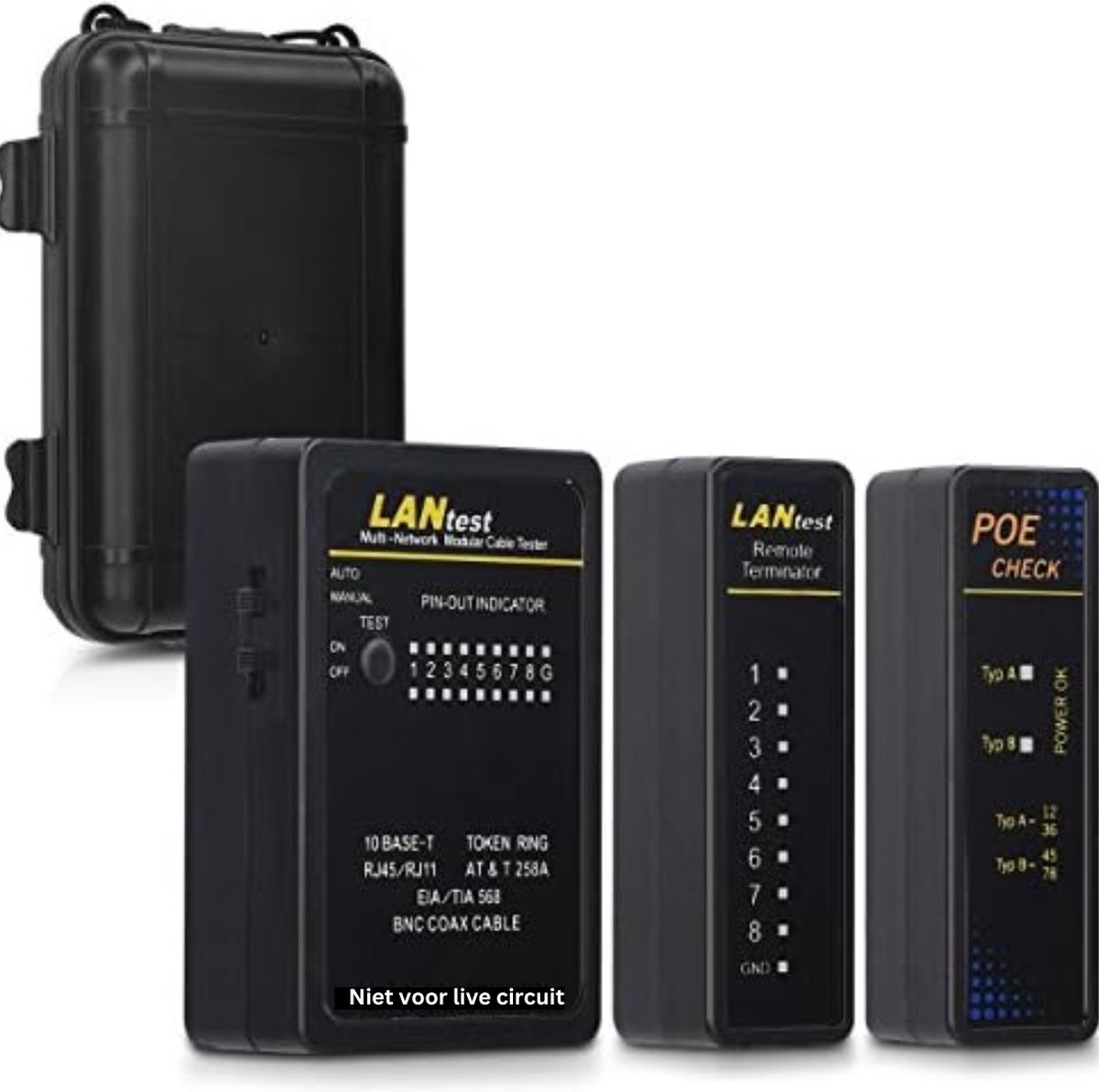 Netwerk tester - UTP tester - Lan tester | bol.com