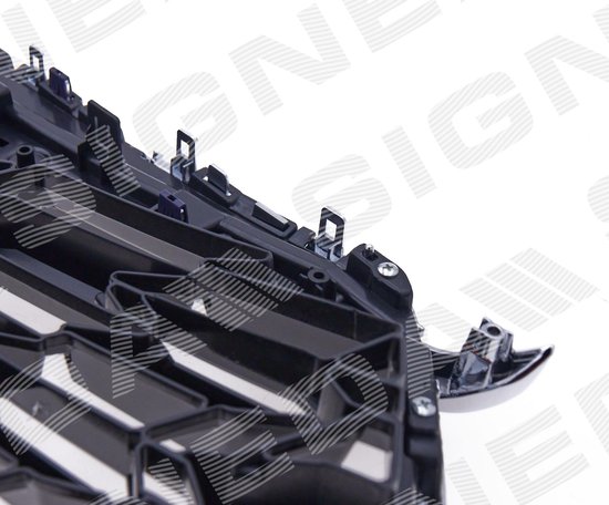 GRILL VOOR TOYOTA HIGHLANDER 2020- 531010E330 Chroom Zwart | bol
