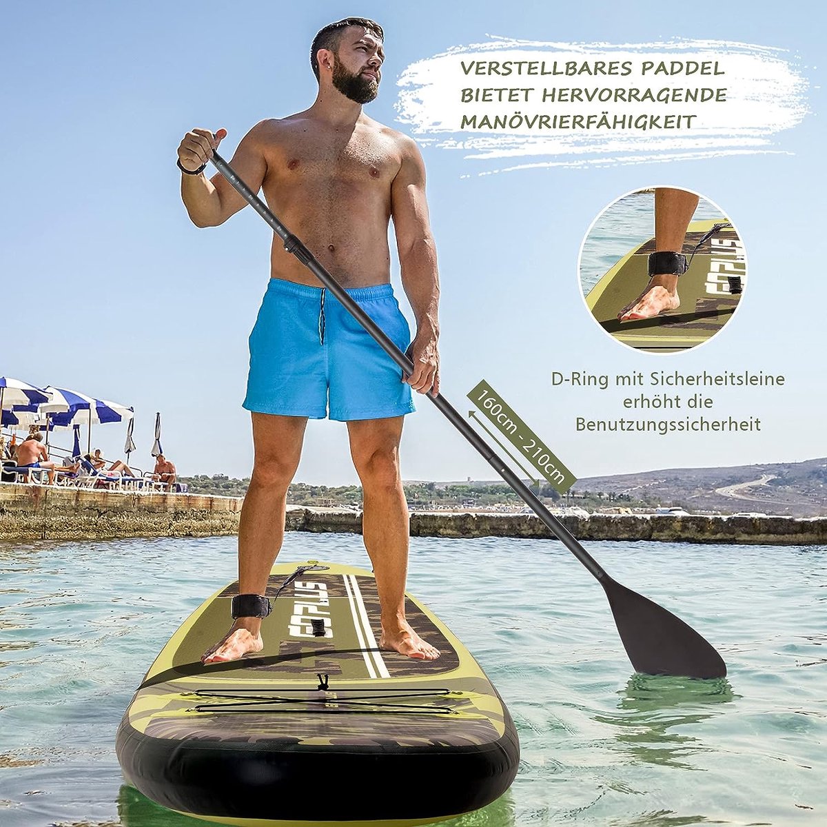 Planche de stand up paddle, planche de SUP, gonflable, planche de ...