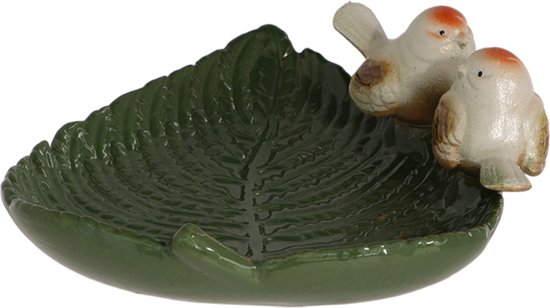 Esschert Design Vogelbad - Keramiek Blad | bol