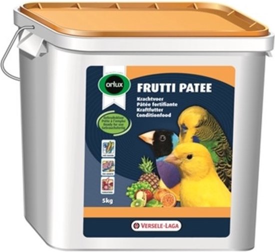 Orlux Frutti Patee krachtvoer 5 kilo - 5 kilo - Supplementen - Vogelvoer - Patee | bol