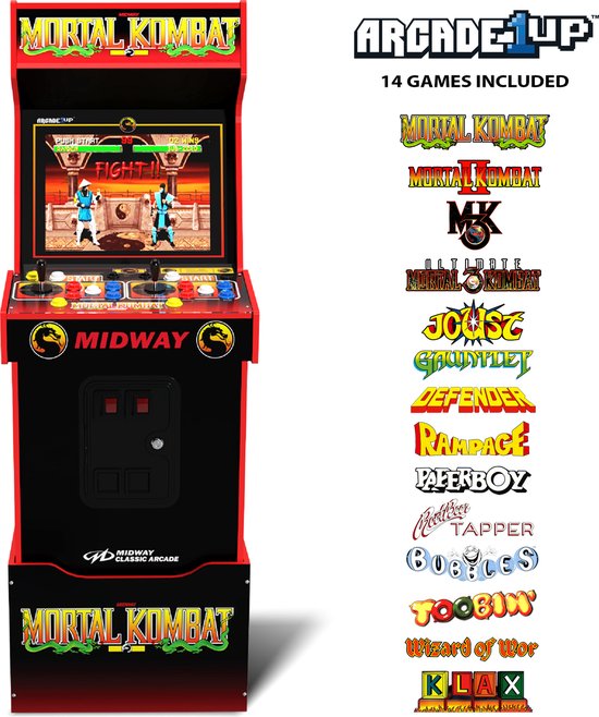 Arcade1Up - Mortal Kombat Midway Legacy 14-in-1 Arcade Machine | bol