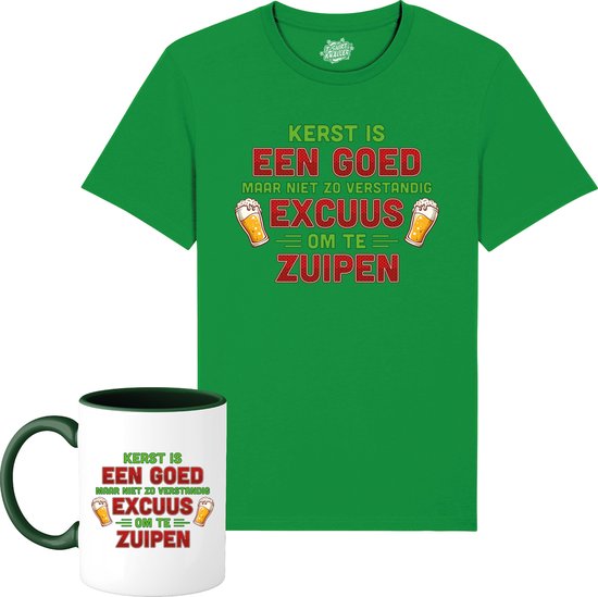 Kerst is een goed excuus om te zuipen - Foute Bier Kersttrui ...