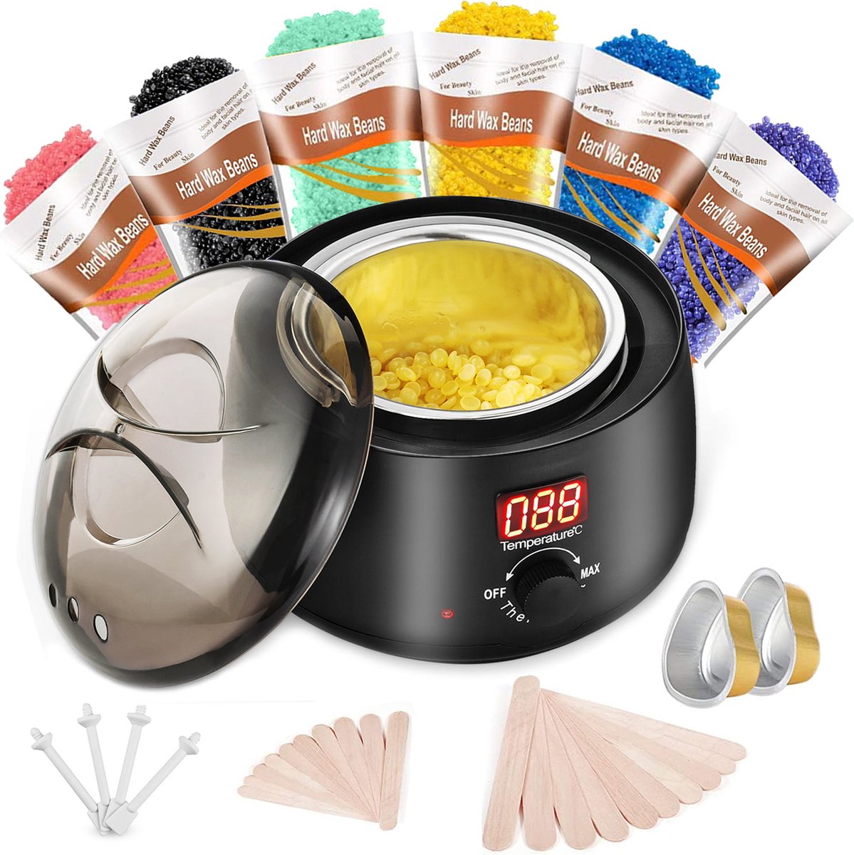 Zacro - Cire - Set Épilation Pro Wax - Appareil à cire 500 ml - 600 ...