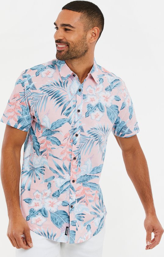 Threadbare Denim Corps Thbtropical Shirt | bol.com