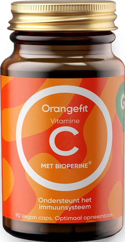 Orangefit Vitamine C - 90 capsules - Ascorbinezuur - Supplementen - Voor Weerstand &... | bol.com