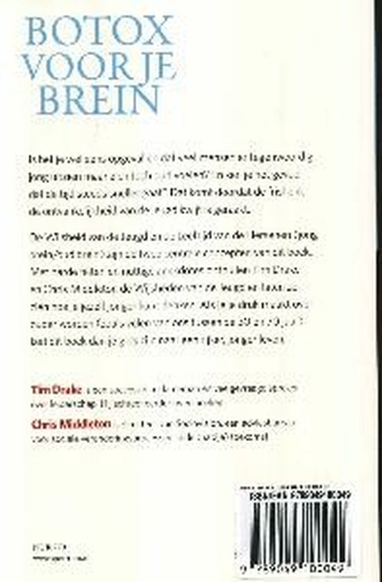 Botox voor je brein, T. Drake | 9789049100049 | Boeken | bol