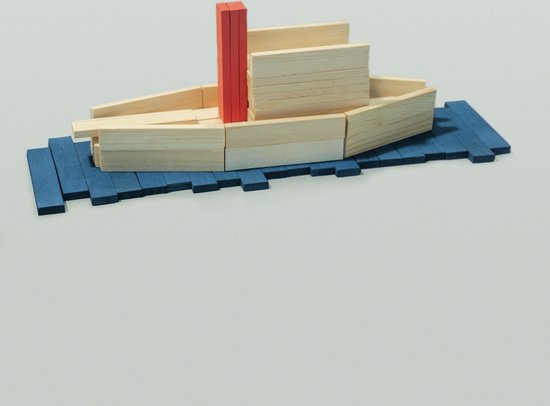 BBlocks Houten Plankjes 200 Stuks Multi Color | bol.com