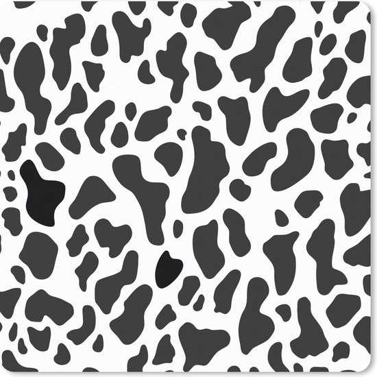Muismat - Mousepad - het vlekken patroon van een koe - 30x30 cm ...