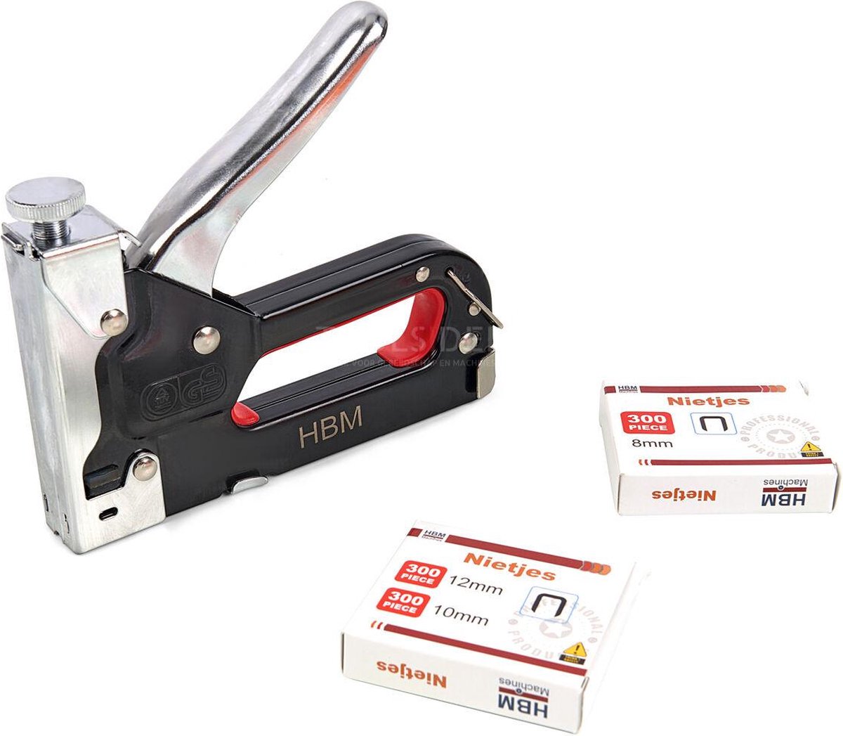 HBMM Stalen Handtacker, Nietmachine Inclusief 900 Nietjes | bol.com