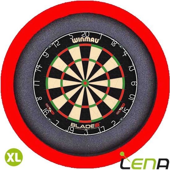 LENA Dartbordverlichting Basic XL (Rood ) | bol