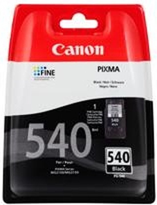 Canon PG-540 Inktcartridge Zwart | bol