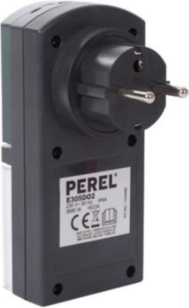 Perel Tijdschakelaar Analoog 3680w Penaarde Ip44 Zwart | bol.com