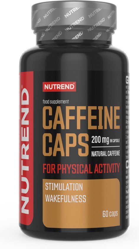 Caffeine Caps (60 capsules) - NUTREND - Pre-Workout | bol.com