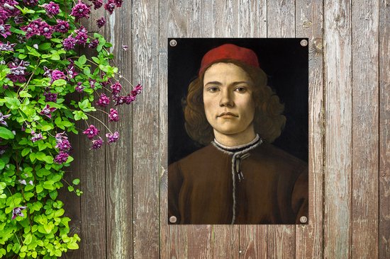 Jardin peignant un jeune homme - tableau de Sandro Botticelli - 60x80 ...