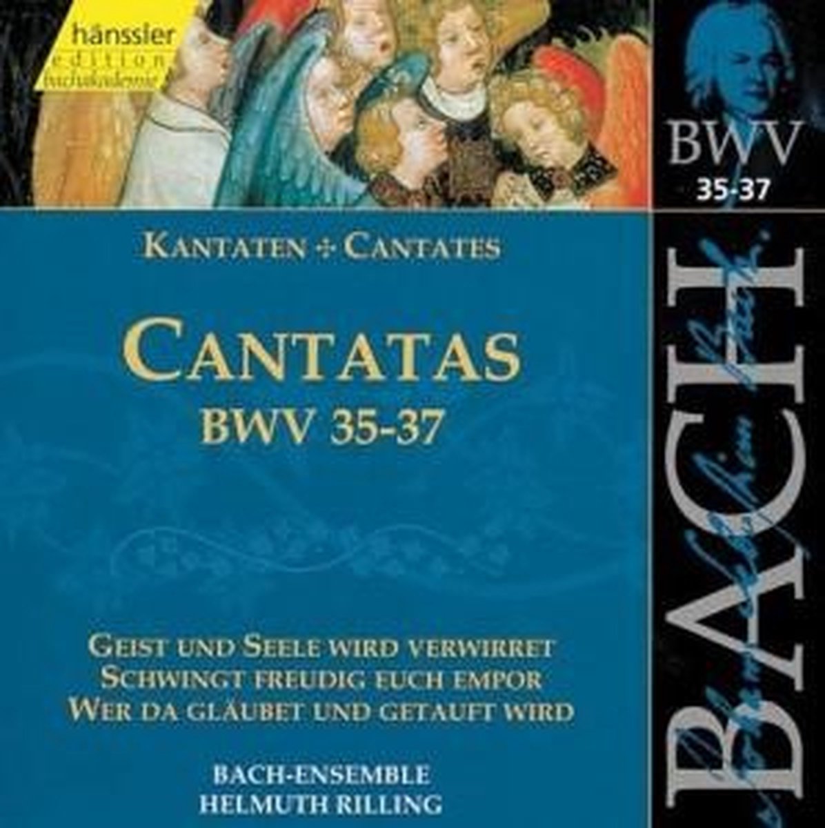 Bach-Ensemble, Helmuth Rilling - J.S. Bach: Cantatas Bwv 35-37 (CD ...