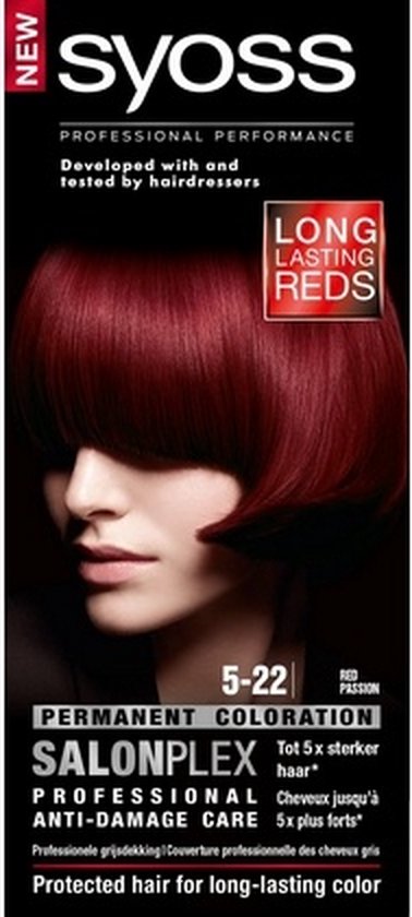 SYOSS Color baseline 5-22 Red Passion - 1 stuk | bol.com